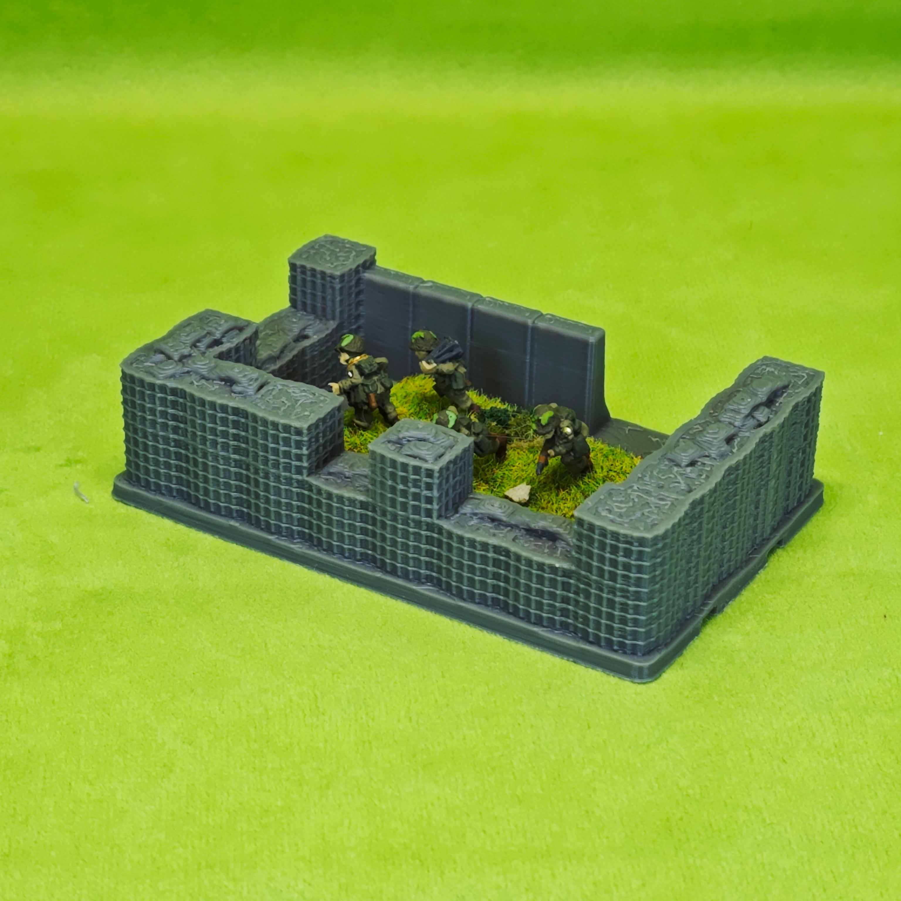 Hesco Standalone Base B | Frontline Terrain