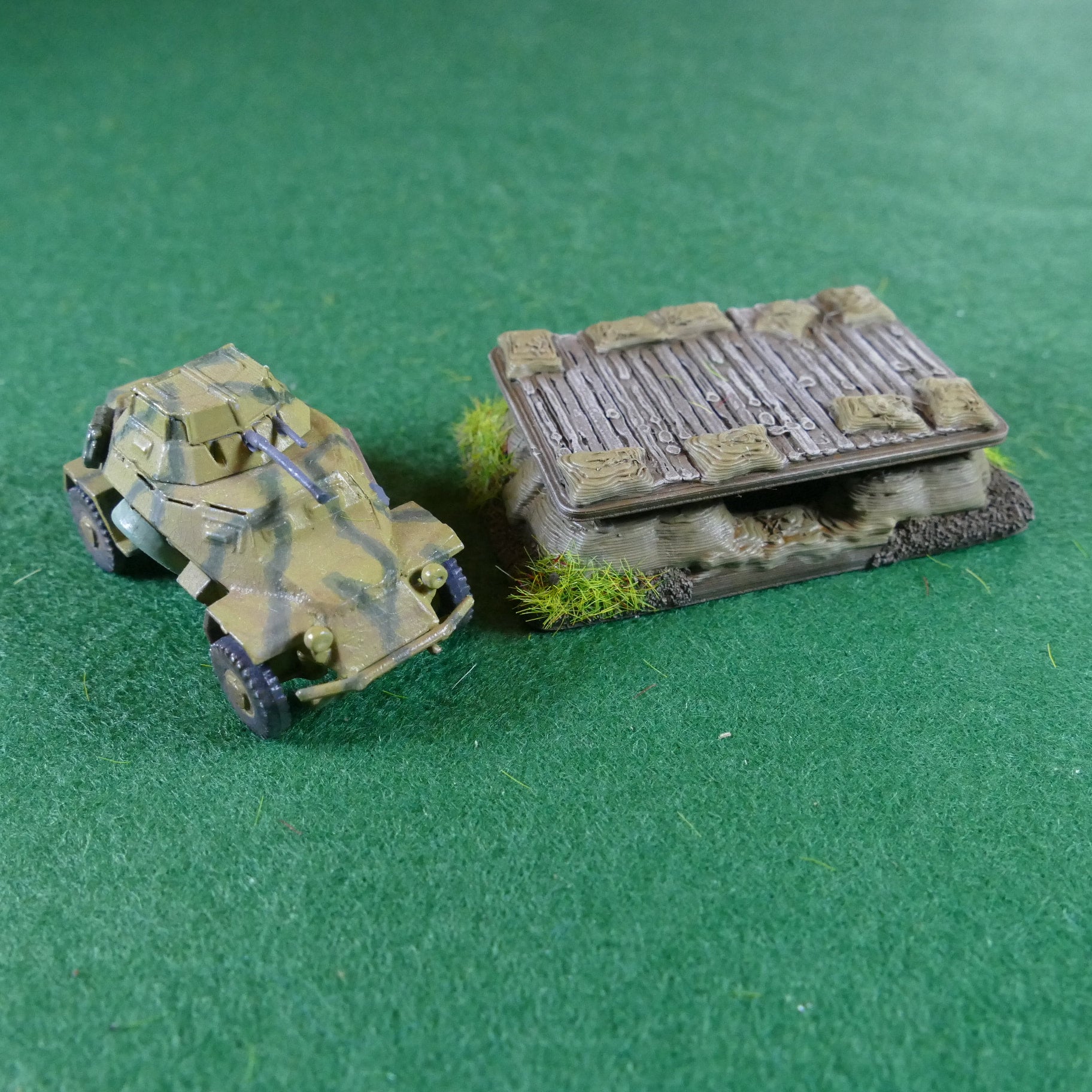 Machine Gun Nests - 4 Pack | Frontline Terrain
